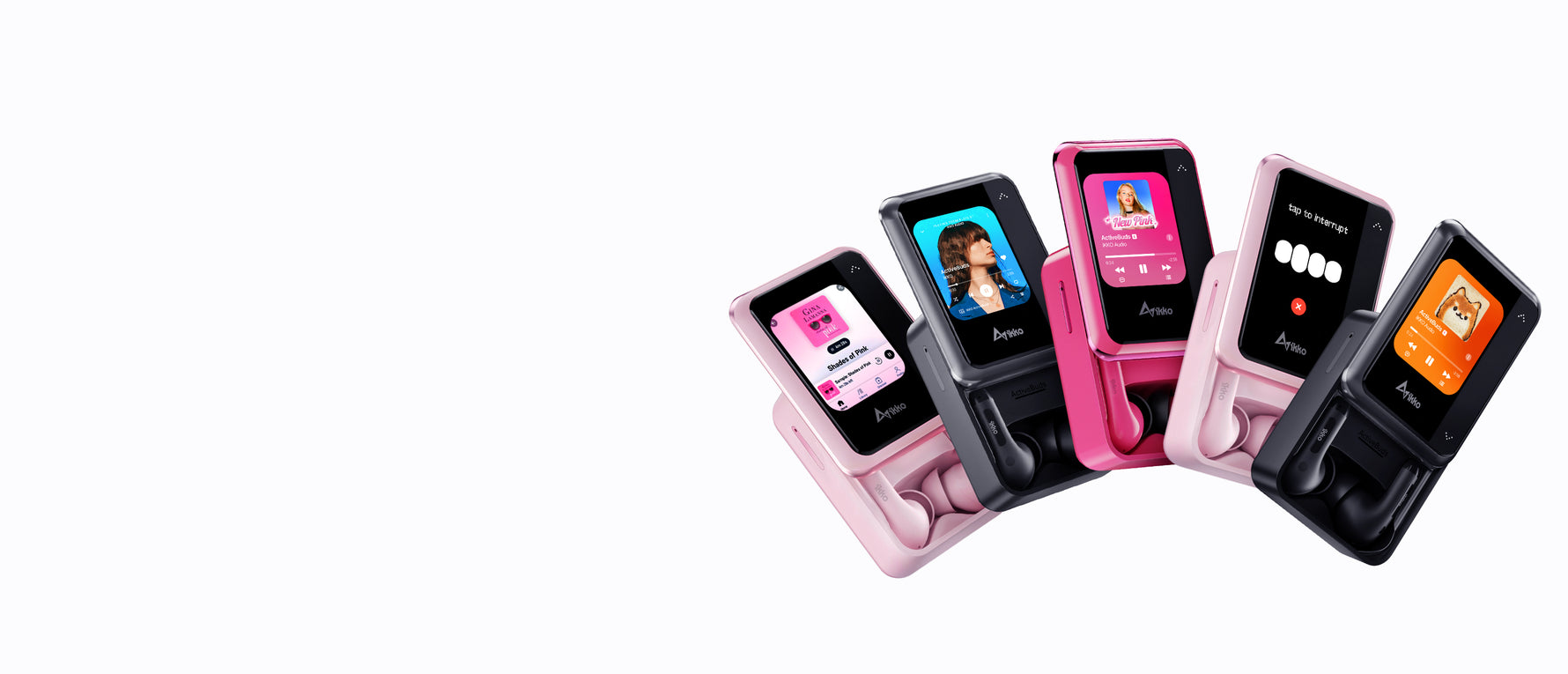 AI-Smart Earphones with Touchscreen - High Fidelity | iKKO Audio