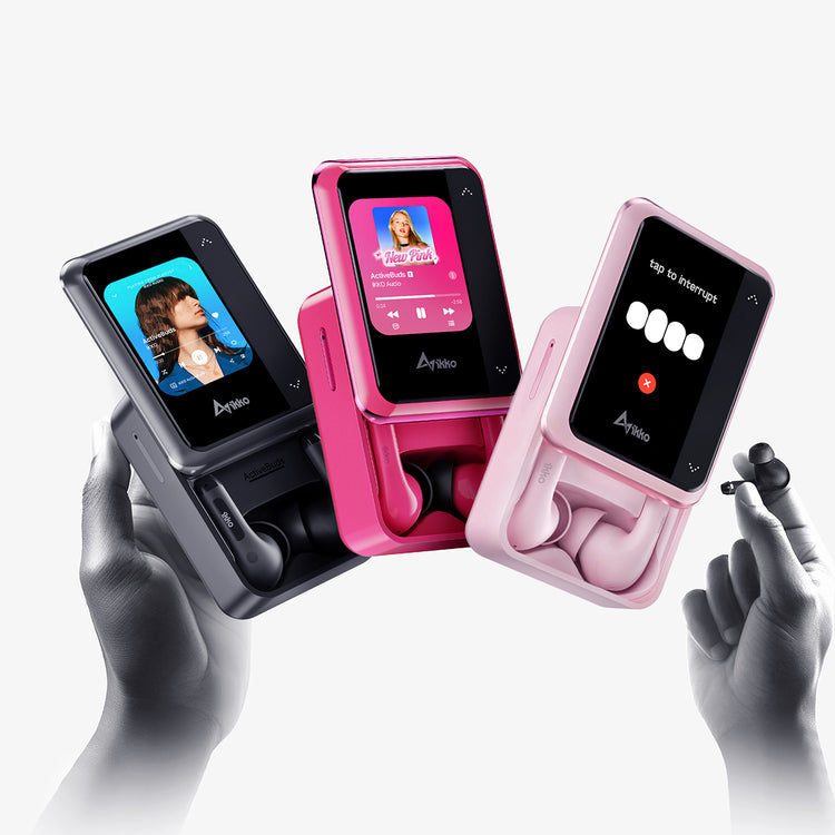 AI-Smart Earphones with Touchscreen - High Fidelity | iKKO Audio